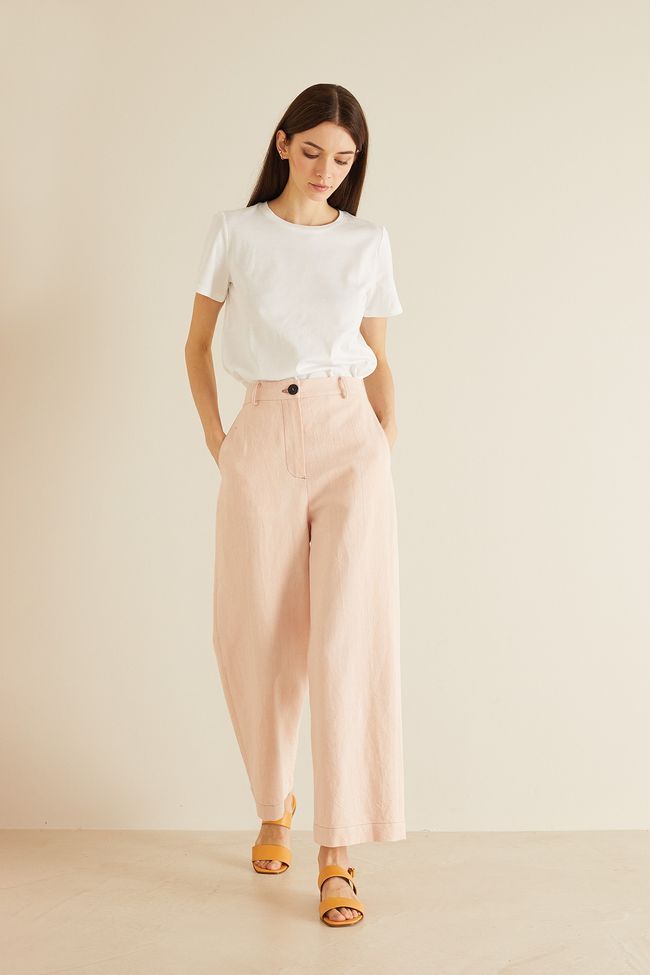 Pastel trousers - Women's Clothing Online Made in Italy