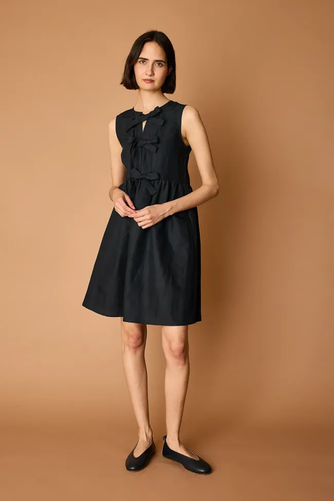 Abito con fiocchetti - Abbigliamento donna made in italy